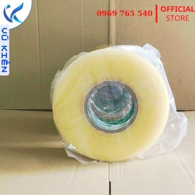 Băng Keo Trong 1kg/cuộn Lõi Mỏng Lợi Keo - Mút xốp băng keo gói hàng chống xốc
